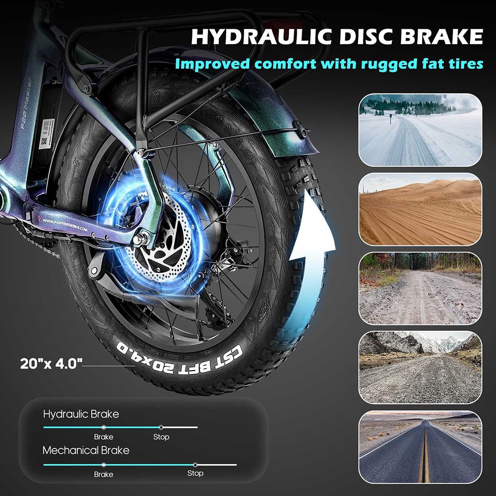 FAFREES F20 Master Electric bike, Carbon Fiber,500W Hub Motor, 48V 22 ...