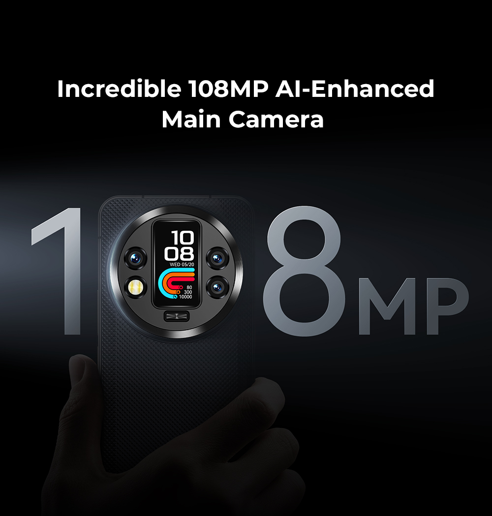 OUKITEL WP200 Pro 5G Rugged Phone 24GB 1TB with Earphone/SmartWatch 6 7 ...